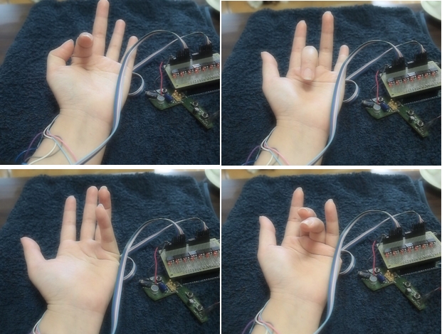 PossessedHand: Techniques for controlling human hands using electrical ...